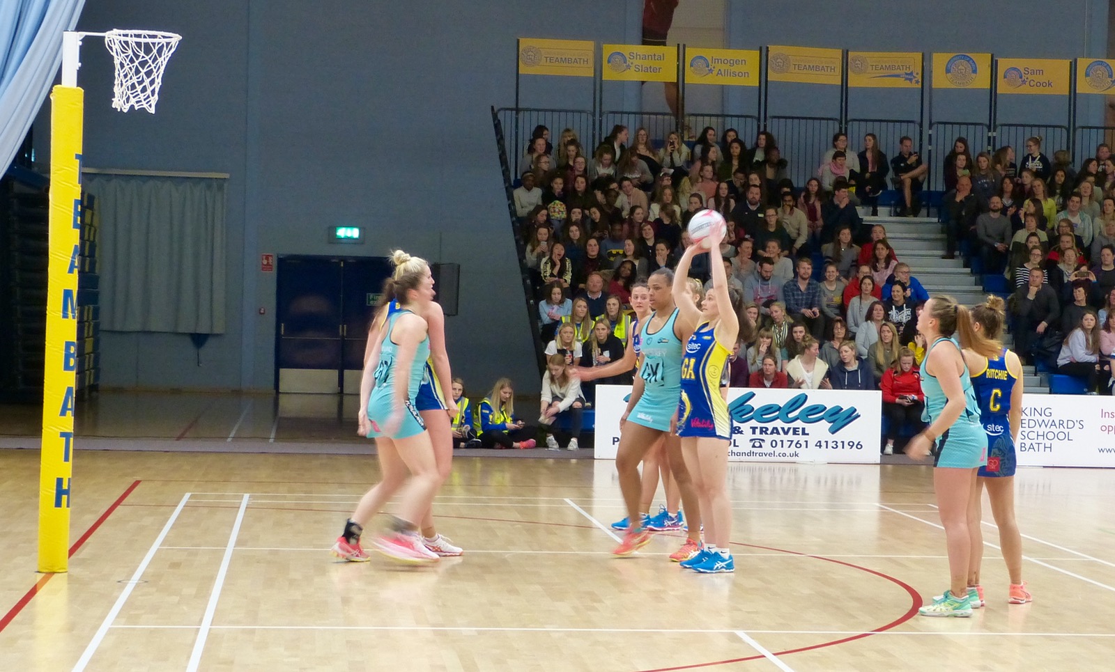 Team Bath Netball edged out in narrow defeat to Superleague leaders ...
