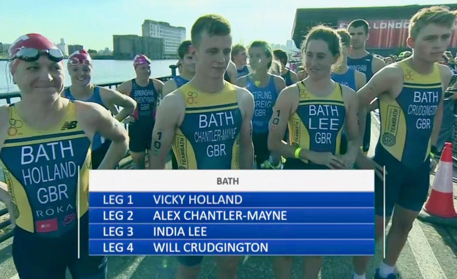 Top-six finish for Team Bath at second British Triathlon Mixed Relay ...
