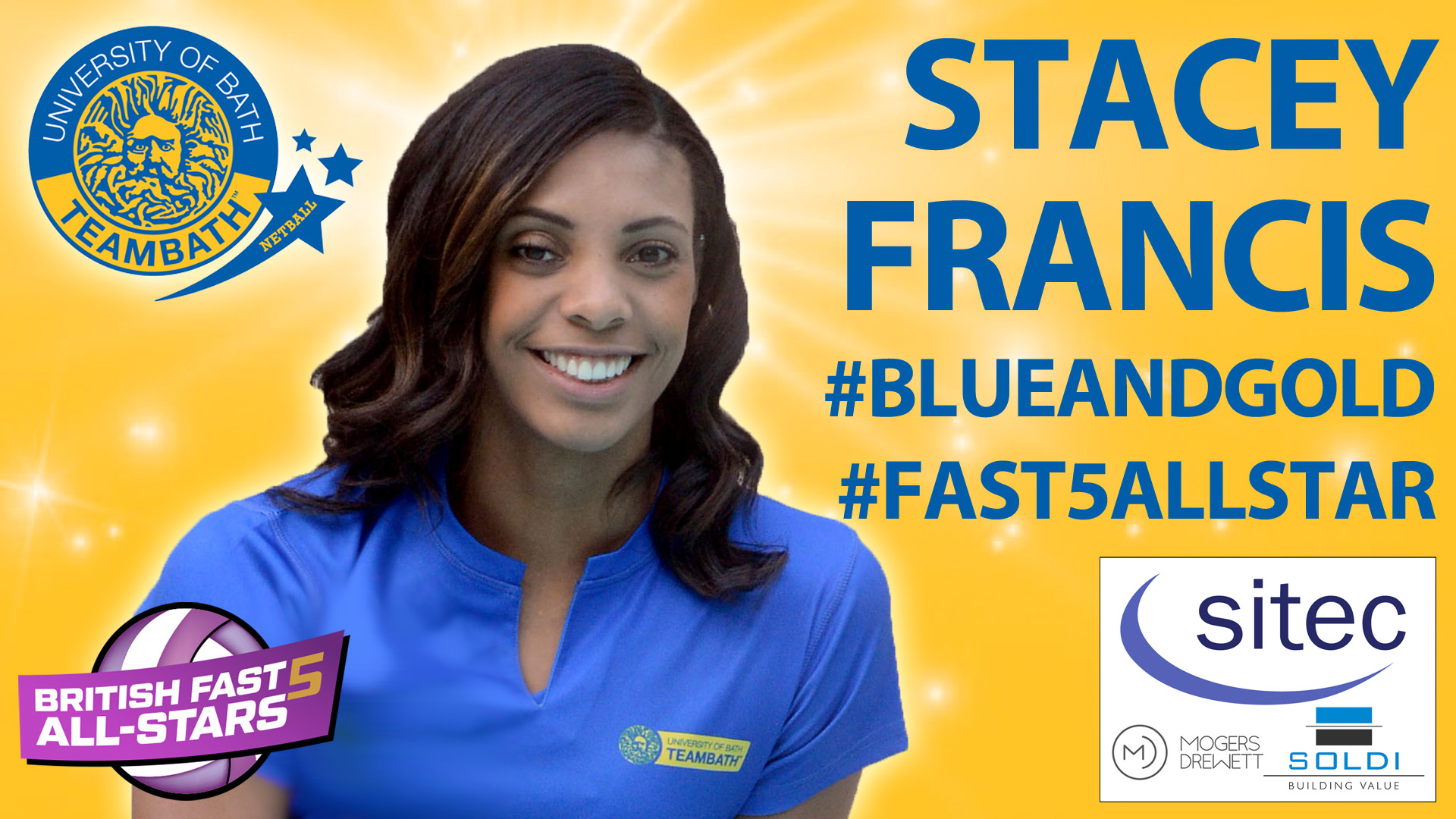 Stacey Francis back in Blue and Gold - Team Bath
