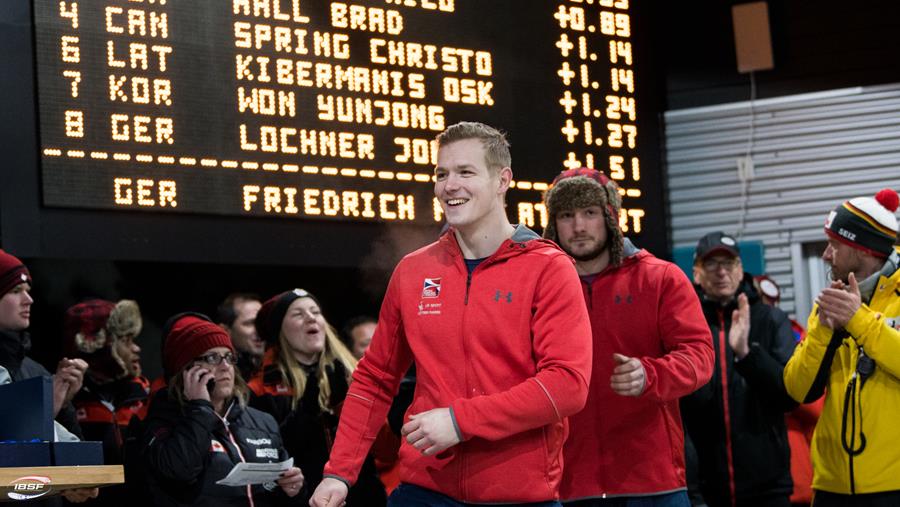 Brad Hall and Nick Gleeson equal Britain's best two-man bobsleigh ...