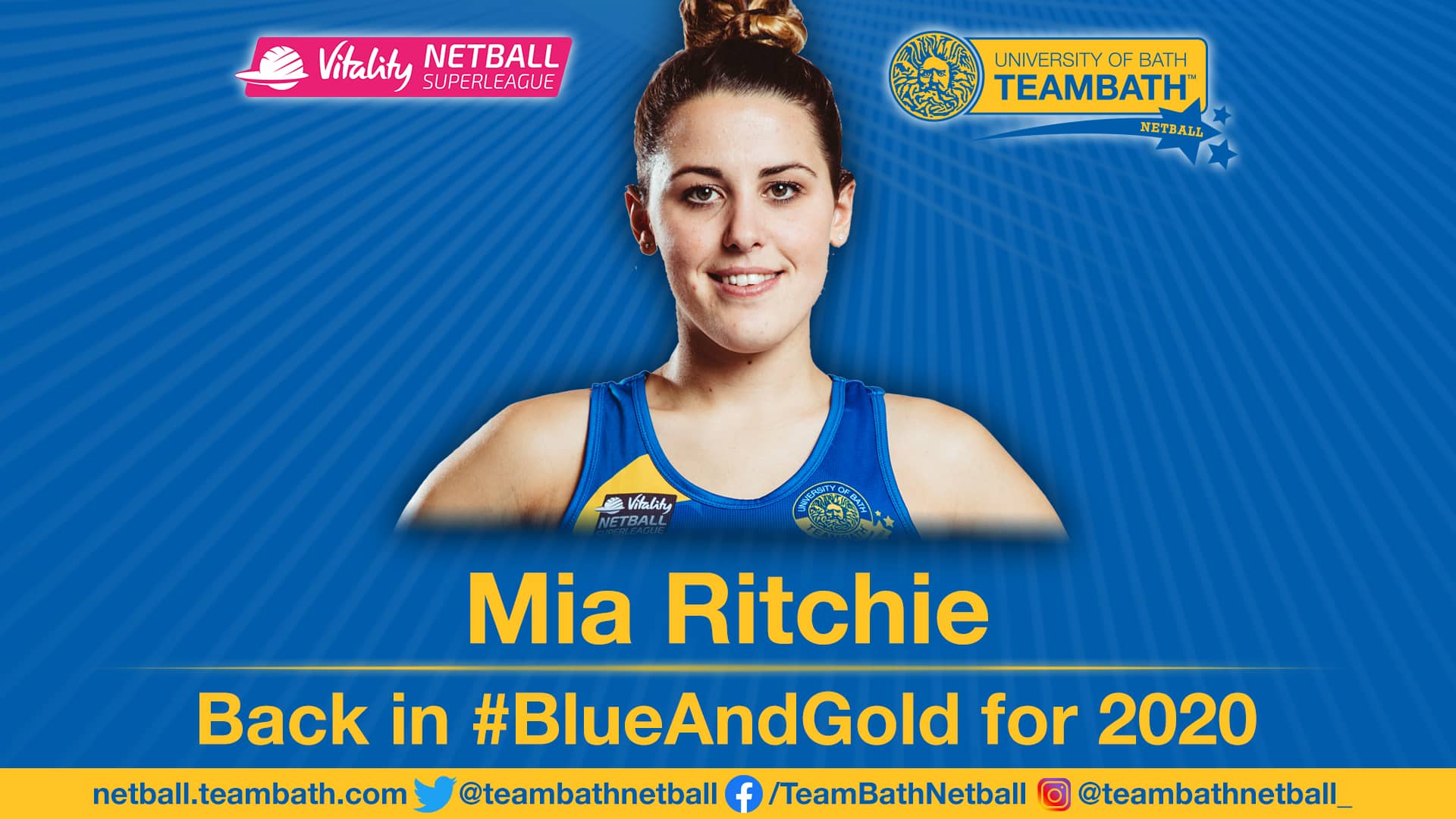 'One-club woman' Mia Ritchie proud to sign up for 11th Superleague ...