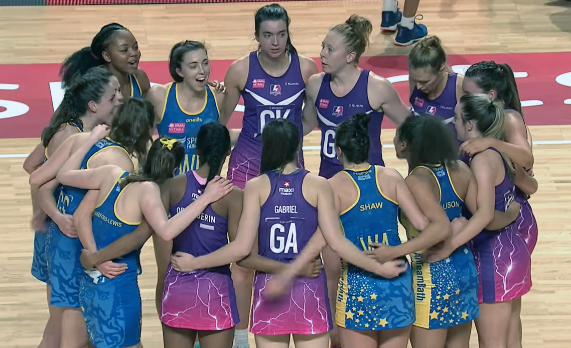 Record Season Opener crowd see Team Bath Netball excel across court to ...